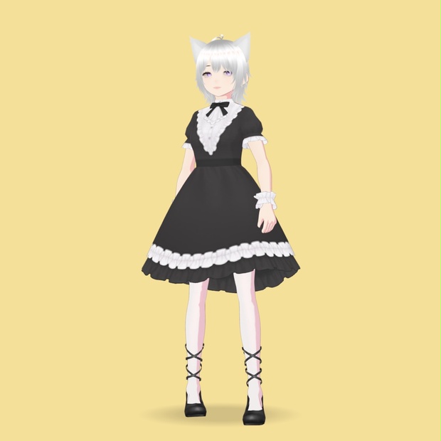 【VRM 3Dアバターモデル女性】neko シリーズ F80_9 - bonginkan - BOOTH