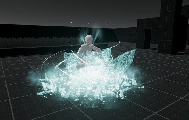 【Unity/VRChat】Ice AFK Particles by Raivo - raivovfx - BOOTH