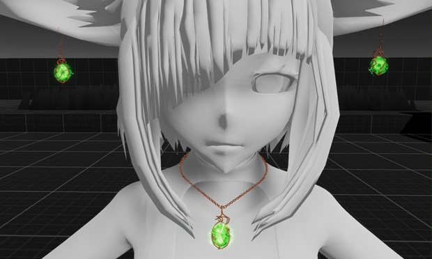 【Unity/VRChat】Emerald Accessories by Raivo - raivovfx - BOOTH