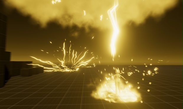 【Unity/VRChat】Thunder Storm Spell by Raivo - raivovfx - BOOTH