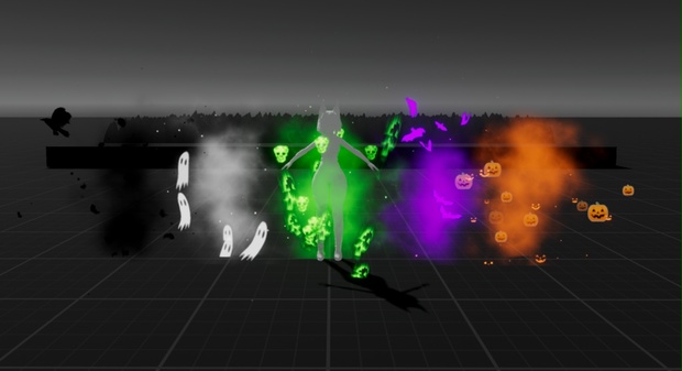 【Unity/VRChat】Spooky Auras by Raivo - raivovfx - BOOTH