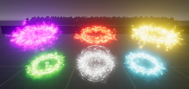 【Unity/VRChat】Elemental Wristbands by Raivo - raivovfx - BOOTH