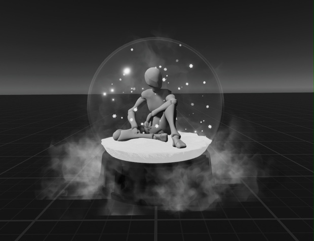 【Unity/VRChat】SnowGlobe AFK by Raivo - raivovfx - BOOTH