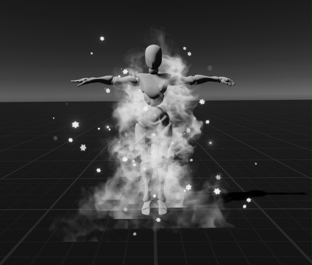 【Unity/VRChat】Snow Mist Aura by Raivo - raivovfx - BOOTH