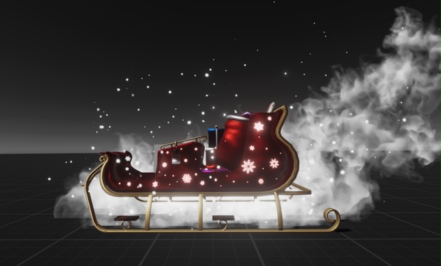 【Unity/VRChat】SantaSleight Spawn by Raivo - raivovfx - BOOTH