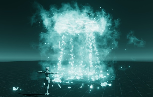 【Unity/VRChat】Ice Storm Attack by Raivo - raivovfx - BOOTH