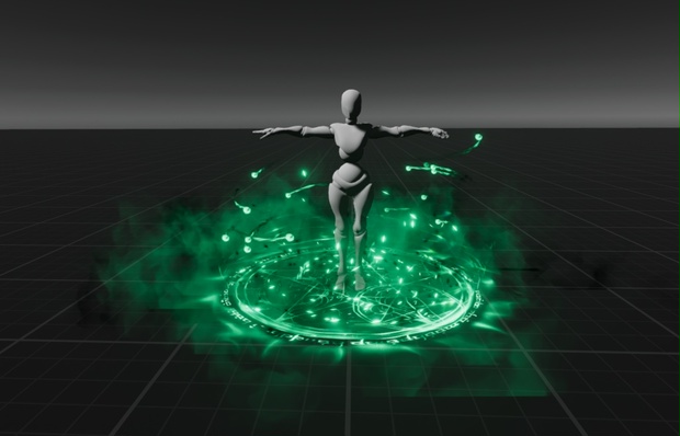 【Unity/VRChat】Undead Aura by Raivo - raivovfx - BOOTH