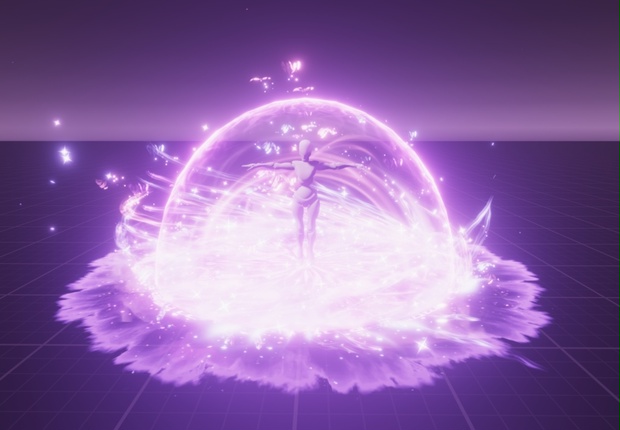 【Unity/VRChat】Fairytale Shield by Raivo - raivovfx - BOOTH