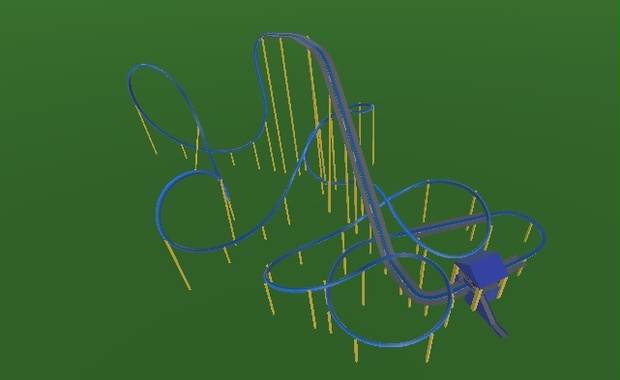 Stand up Coaster - mrtwisterides - BOOTH