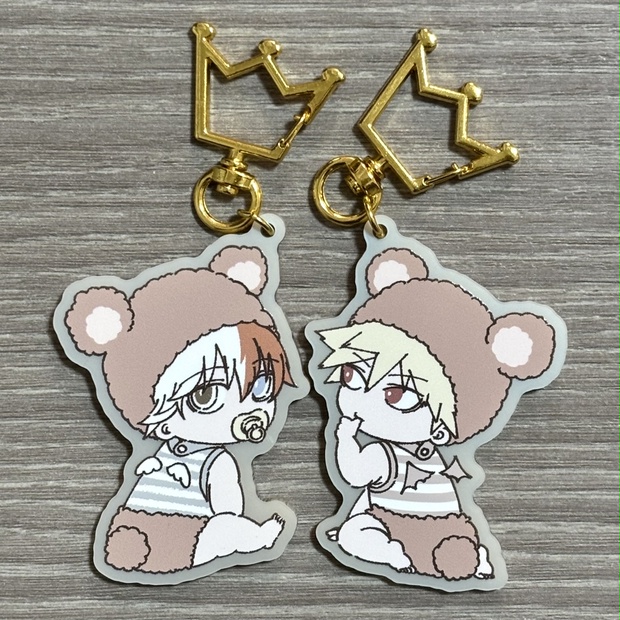 BABYばくとどアクキーセット（無配冊子、ポスカ付き） - sukekof-hrak - BOOTH