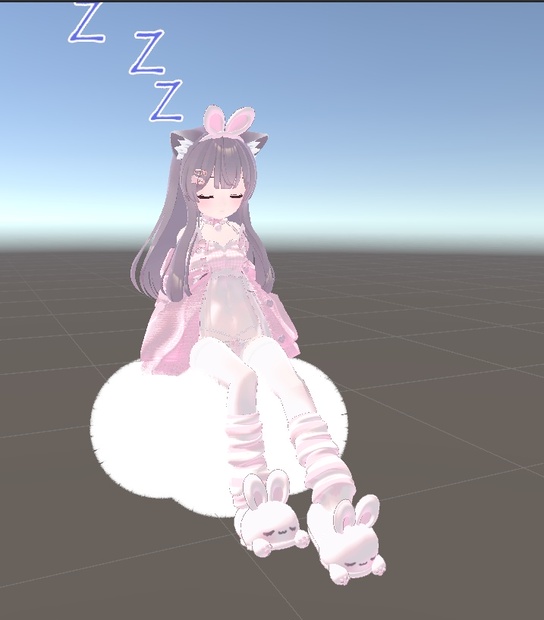 Vrchat Afk animation | ♡Sleepy Cloud♡ - Sohime - BOOTH