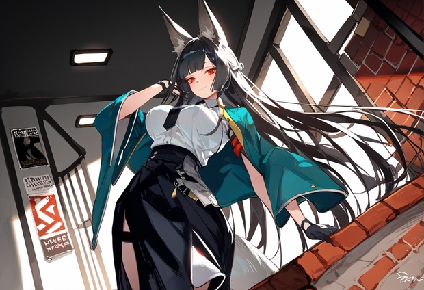 [R18]星見雅の店内セックス(绝区零/ZZZ)(202枚) - NeonQ - BOOTH