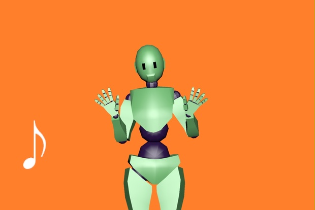 【3D Animation】popo_both_wave_o - anji-studio - BOOTH