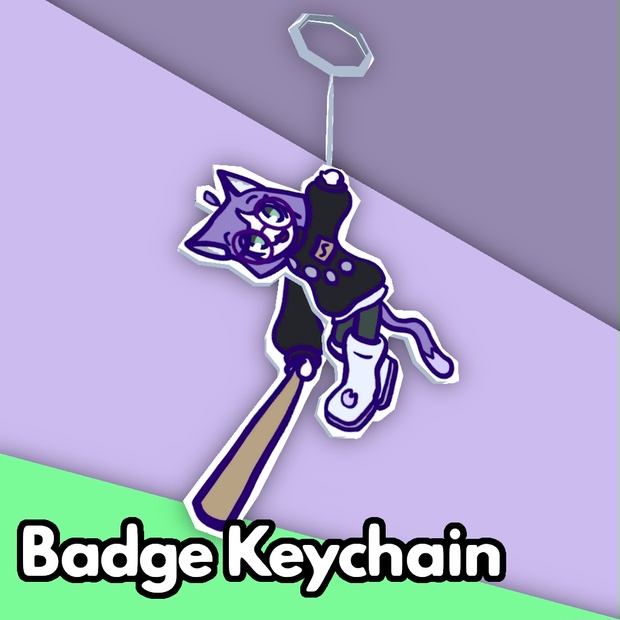 Badge Virtual Keychain [PC / Mobile] (v1.0) - cubee - BOOTH