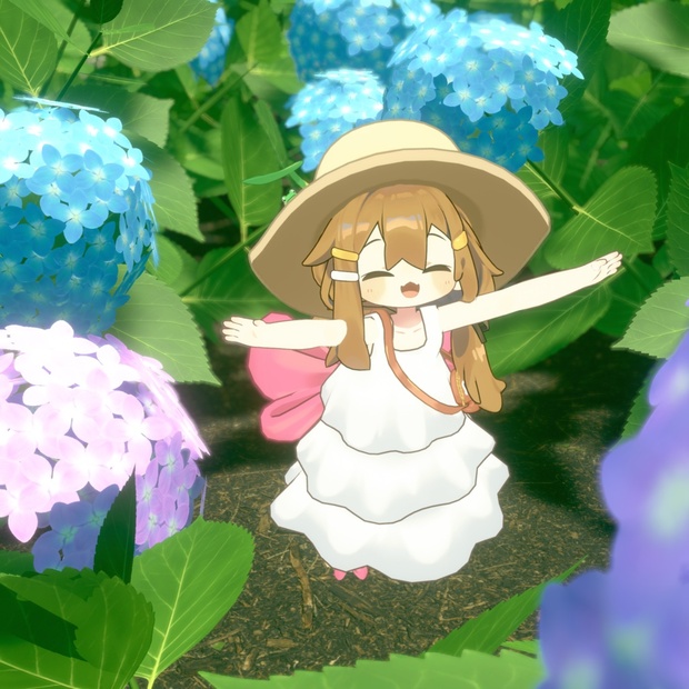 【PB対応】まめひなた対応ドレス／Mamehinata_Dress VRC用 - HIIIO服飾販売部 - BOOTH