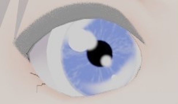 Blue Vroid Eyes - PhoenixStryker - BOOTH