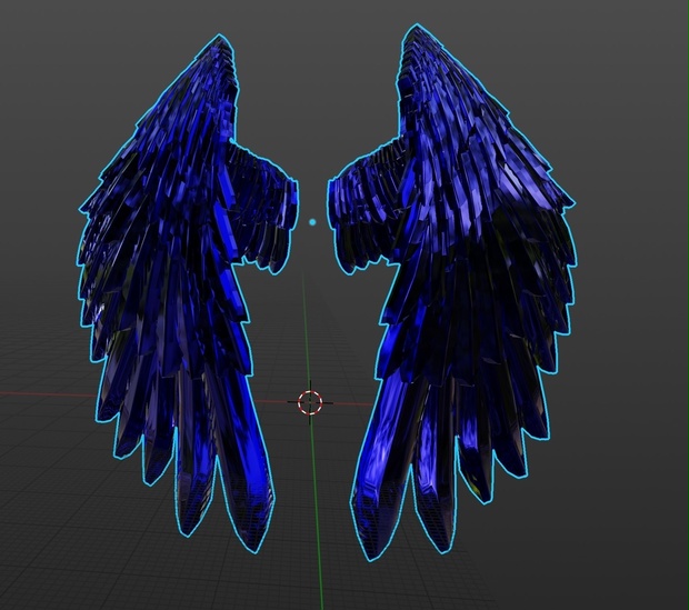 Blue Angel's Wings - PhoenixStryker - BOOTH