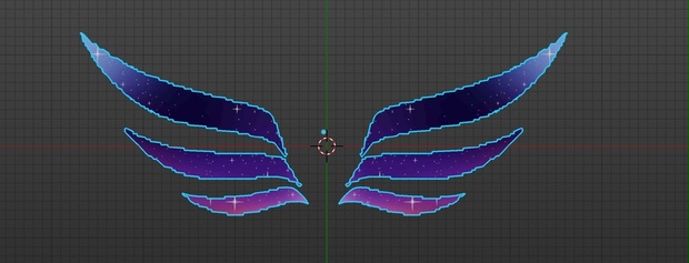 Galaxy Fairy Wings - PhoenixStryker - BOOTH