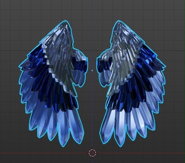Diamond Metallic Wings - PhoenixStryker - BOOTH
