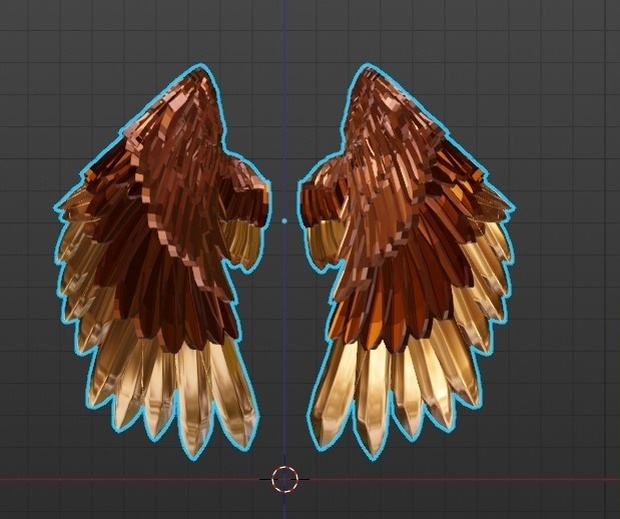 Hawk Metallic Wings - PhoenixStryker - BOOTH