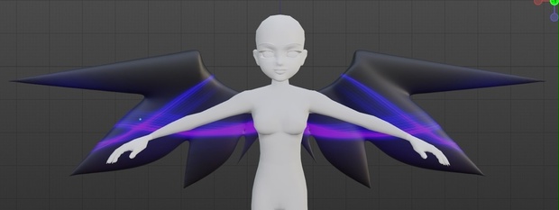 Techno Vampiric Wings - PhoenixStryker - BOOTH