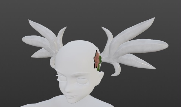 Shaymin Skyform Antlers/ Gracidea Flower - PhoenixStryker - BOOTH