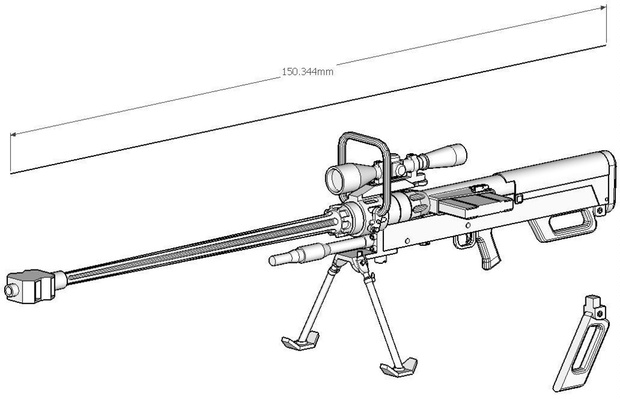 1/12 Denel NTW-20 - Jevalow - BOOTH