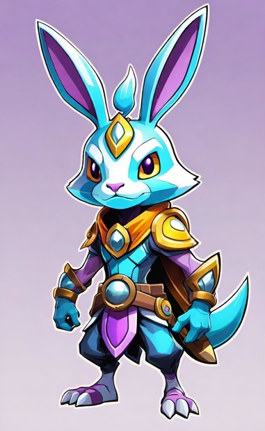 Warrior Bunny Mage - kilik - BOOTH