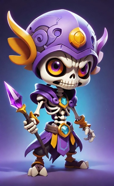 Skeleton Sorcerer - kilik - BOOTH