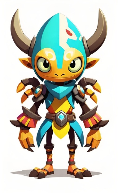 Horned Goblin Warrior - kilik - BOOTH