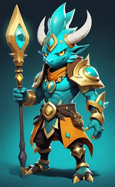 Blue Dragon Mage - kilik - BOOTH