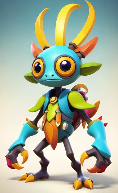 Colorful Alien Explorer - kilik - BOOTH