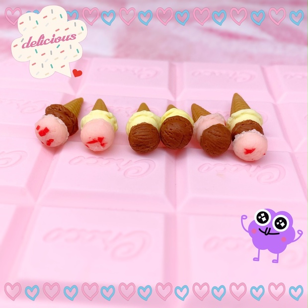 【M】ミニチュアダブルアイス - COCOCO - BOOTH