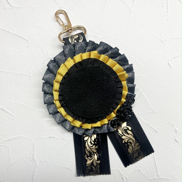 【ロゼット】 黄色×黒 - Maru - BOOTH