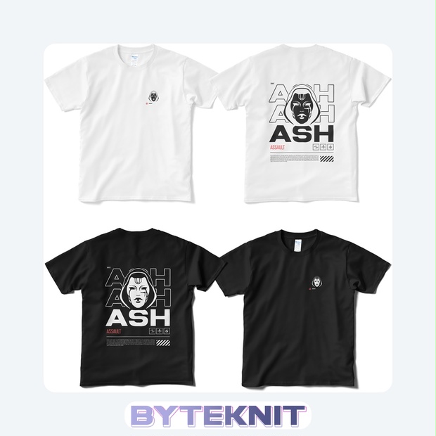 Ash APEX Tシャツ - BYTEKNIT - BOOTH