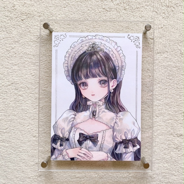 原画「🖤Noir Sucré」※着払い - chu chu - BOOTH