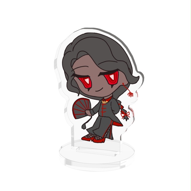 仰扇子（ニヒル・サポーター）アクリルスタンド - isinai - BOOTH