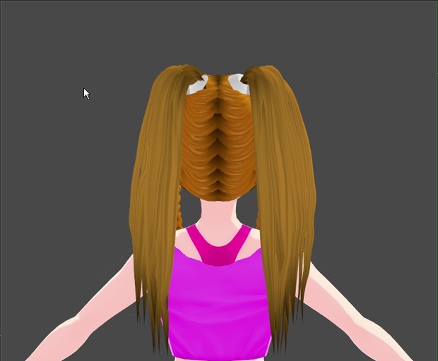 Vroid studio cute pigtails 2 preset - skates99 - BOOTH