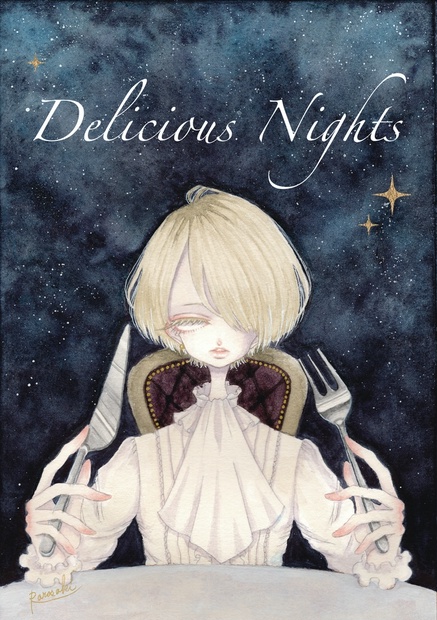 詩画集｜Delicious Nights - 真夜中は透明 - BOOTH