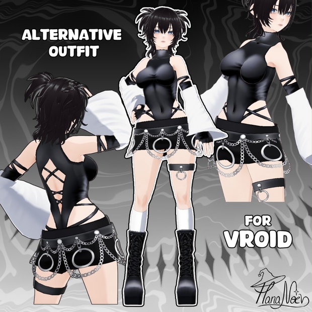 Alternative, Gothic Outfit - The Witch's Boutique - BOOTH