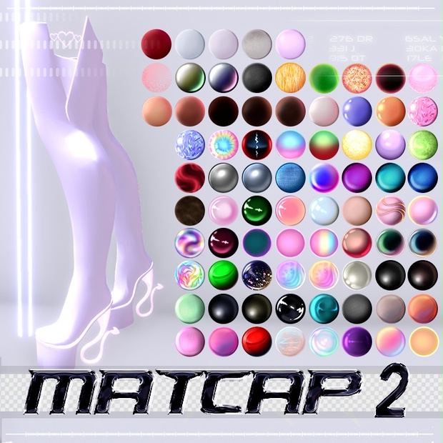 VRChat MATCAP pack 2 - awmi - BOOTH