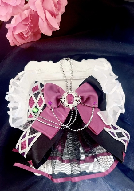 【再販なし】💛白鳥藍良💛乱雲FUMBLE★黒バニーリボンチャーム - deableetange - BOOTH