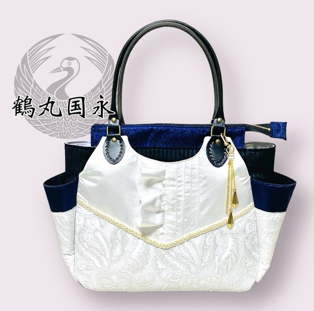 鶴丸国永 陸奥一連ライブイメージ あおりバッグ - Mellow - BOOTH