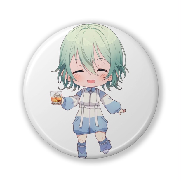 缶バッジ(SD:ほろ酔い) - minminショップ！ - BOOTH