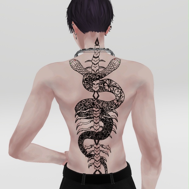 双頭蛇 入れ墨「怜-Rei-」 - SEIHEKI部屋 - BOOTH