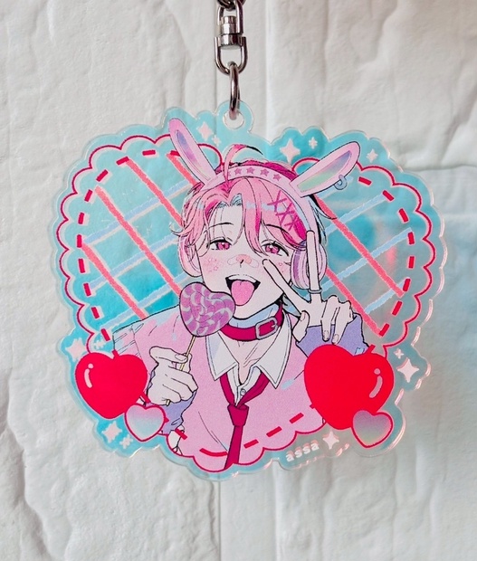 【BBiコレ】天使 智オーロラアクキー - diana-assa - BOOTH