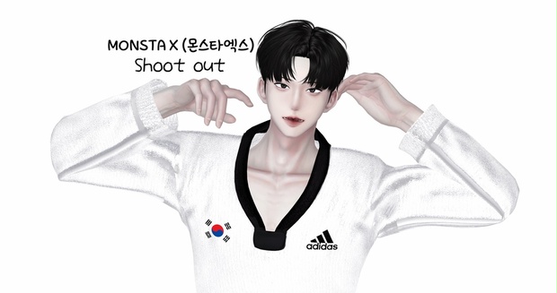 MONSTA X (몬스타엑스) – SHOOT OUT Challenge MOTION - HOS2 - BOOTH