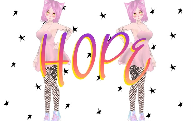 Hope Vtuber Model - sarahnyx - BOOTH