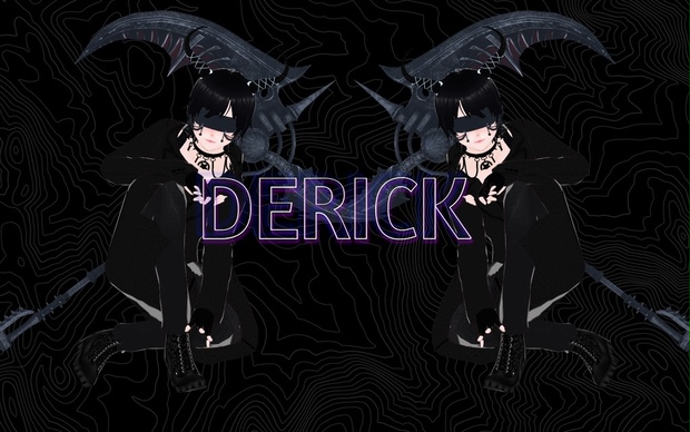 Derick Vtuber Model - sarahnyx - BOOTH