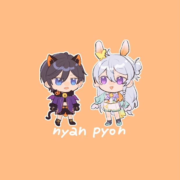 nyan pyonクッションストラップ(大) - 五月晴れ - BOOTH